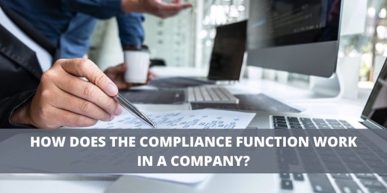 How does the compliance function work in a company? - CAC