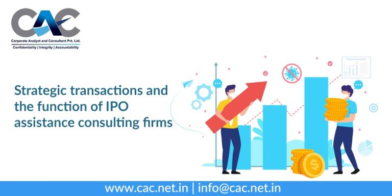 Strategic transactions and the function of IPO assistance consulting firms