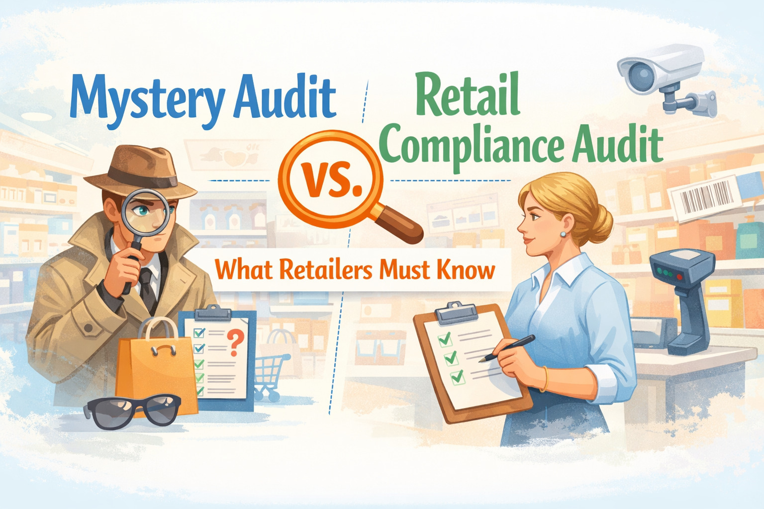 Mystery Audit vs. Retail Compliance Audit: What Retailers Must Know - CAC