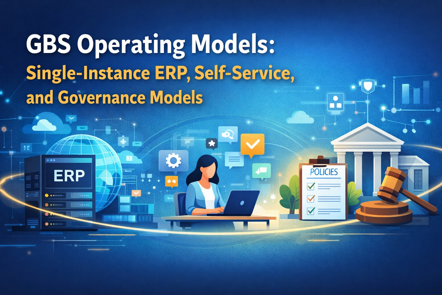 GBS Operating Models: Single-Instance ERP, Self-Service, and Governance ...